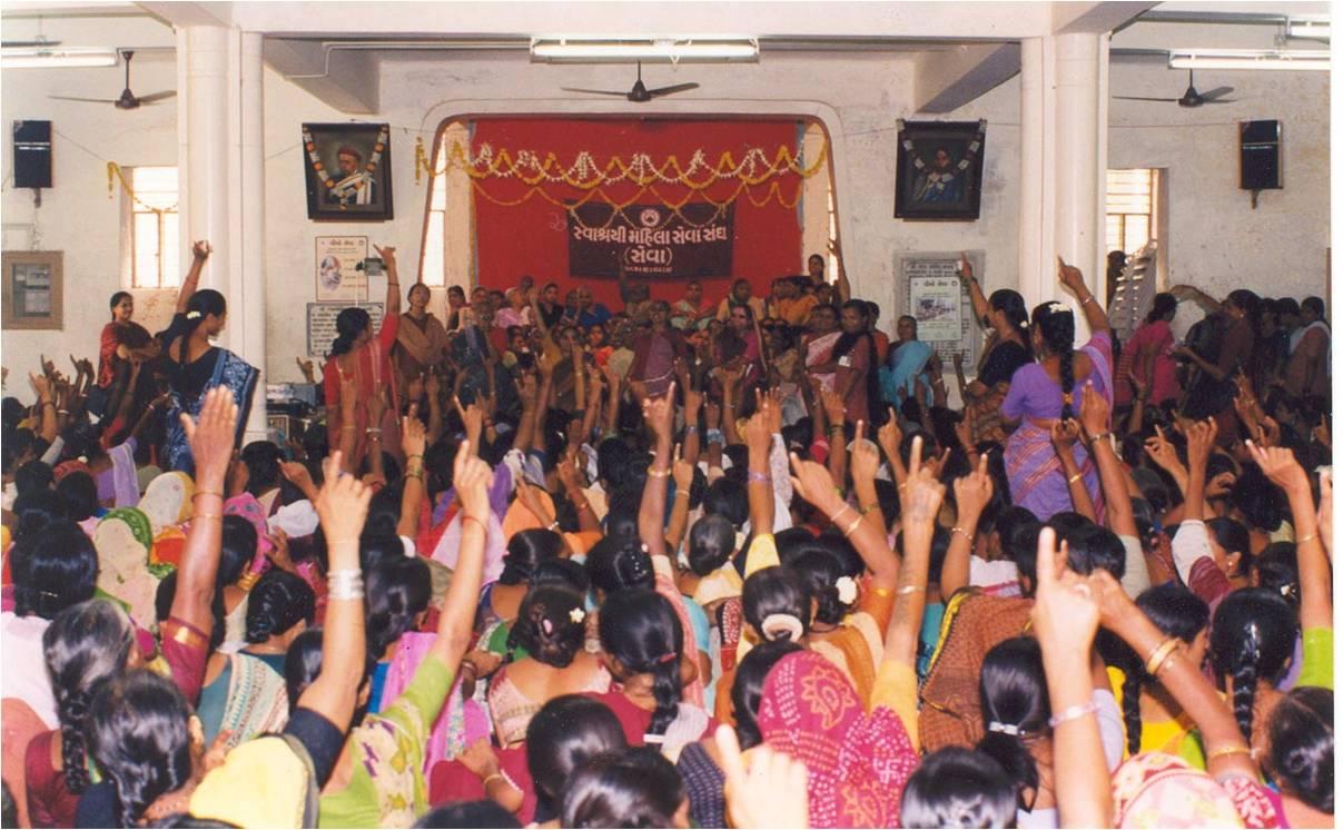 Songs, women and collective struggle: Sewa’s journey over 50 years - Co ...