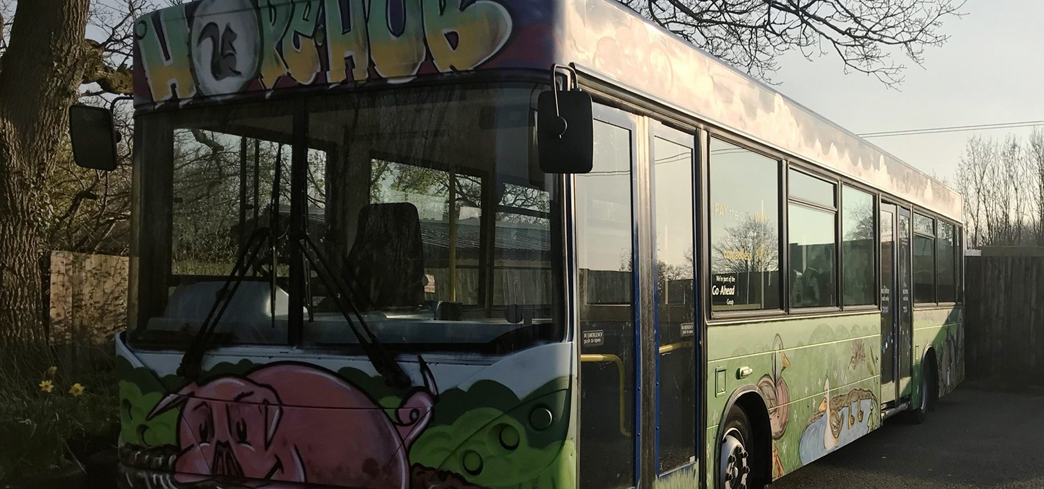 Southern Co-op colleague decorates community bus for new life on nature ...