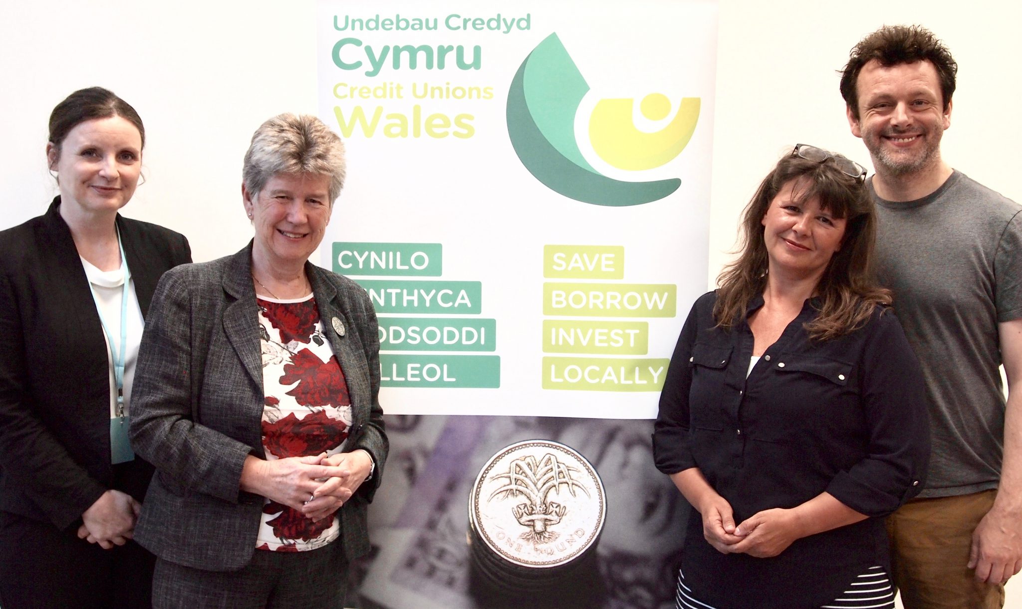 Jane Hutt AM joins Michael Sheen as patron of Credit Unions of Wales ...