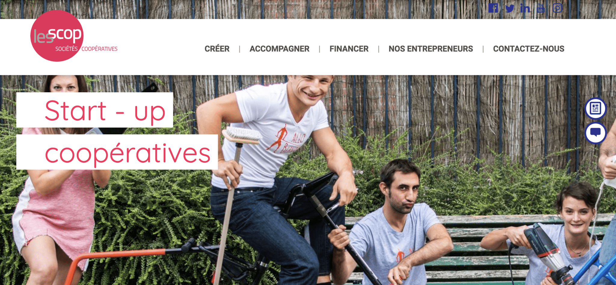 New website for French start-up co-ops - Co-operative News